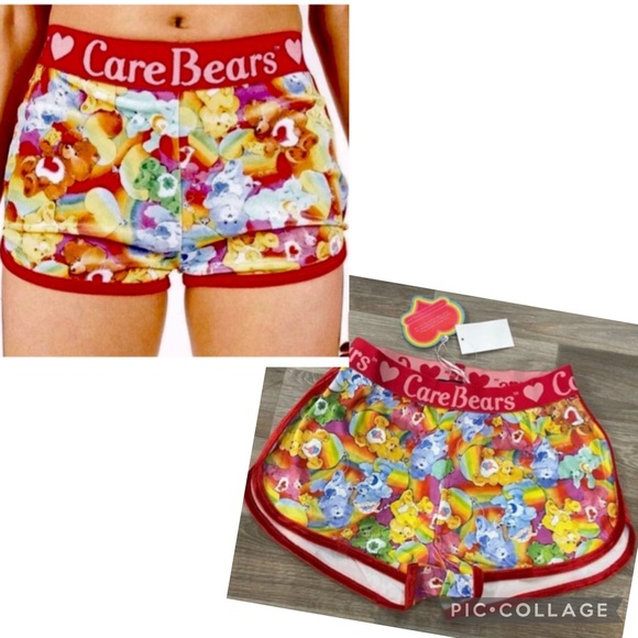 Iron Fist | Shorts | New Iron Fist Care Bears Lots A Rainbows Velvet ...